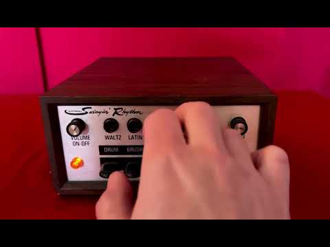 Wurlitzer Swingin' Rhythm Analog Drum Machine (60's Rare | Reverb