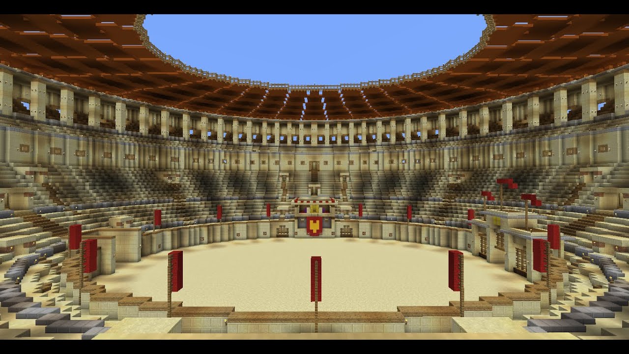 Roman Colosseum Minecraft