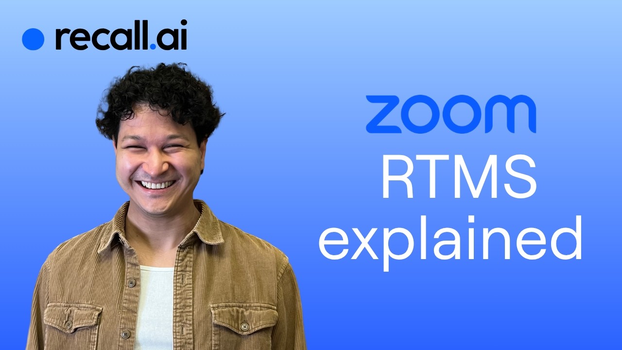 Zoom RTMS Explained: Realtime Media Streams from Zoom