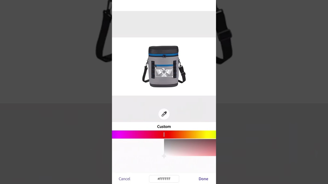 20 can backpack cooler mock-ups #logodesigner #satisfying #coraldraw