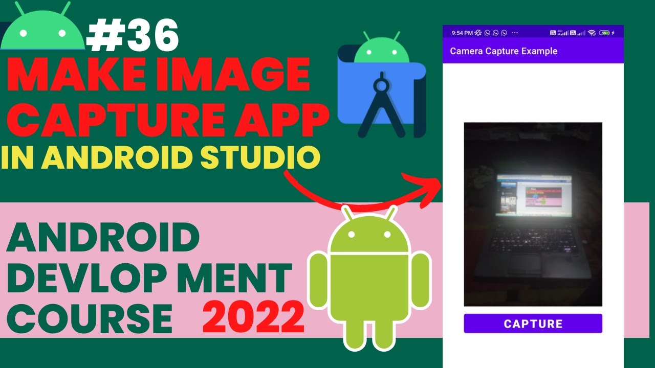 Capture Image & Display in ImageView | Android App Development Tutorials