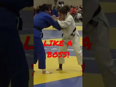Ippon Seoi Nage Like a Boss! 👊👍👌 Follow link to see full fight!