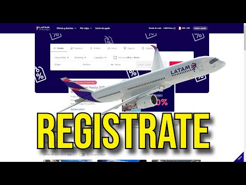 Como REGISTRARTE en LATAM Airlines 2024