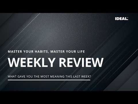 WHAT GAVE YOU THE MOST MEANING THIS LAST WEEK