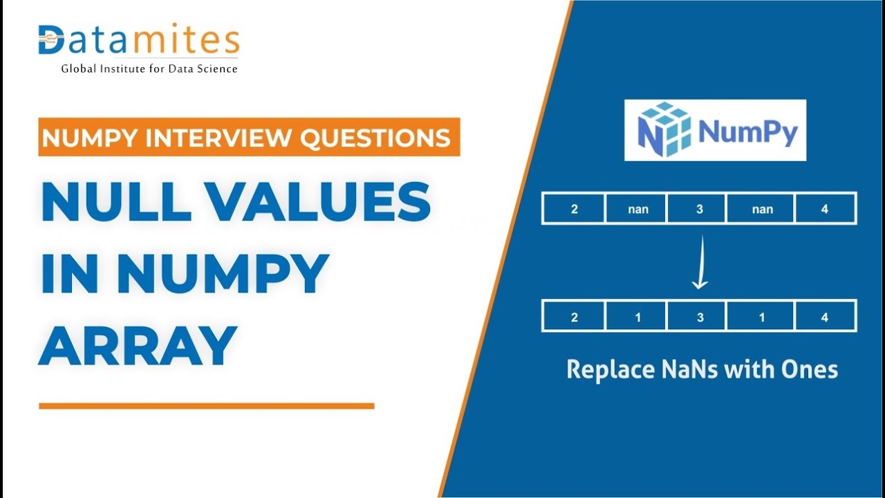 Remove rows with Null values in Numpy Array - Python Numpy Tutorial