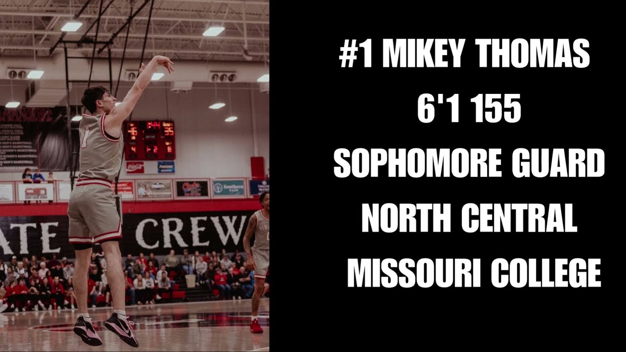 Mikey Thomas - North Central Missouri College - Soph Highlights