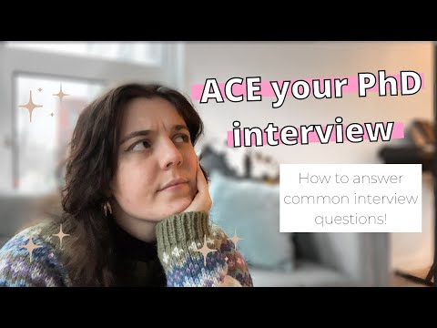 HOW I PREPARED FOR MY PHD INTERVIEW // PHD INTERVIEW PREP // PHD INTERVIEW QUESTIONS ANSWERED