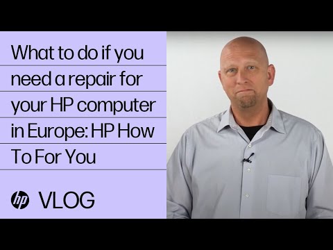 What to do if you need a repair for your HP computer in Europe: HP How To For You | HP Support