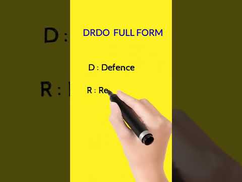 DRDO full form | full form of drdo | #shorts | #full form