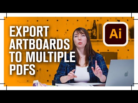 How to export artboards as multiple PDFs in Adobe Illustrator