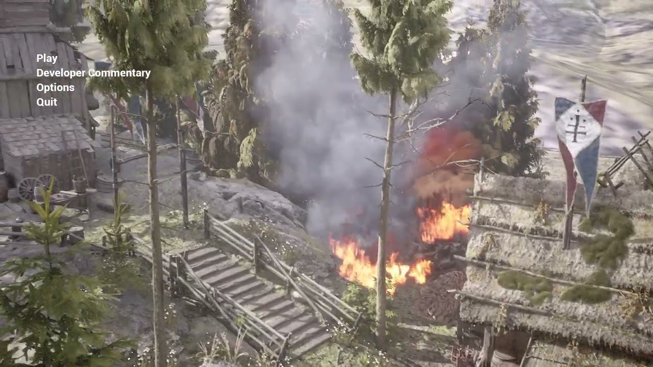 MEDIEVAL VILLAGE CONCEPT ART