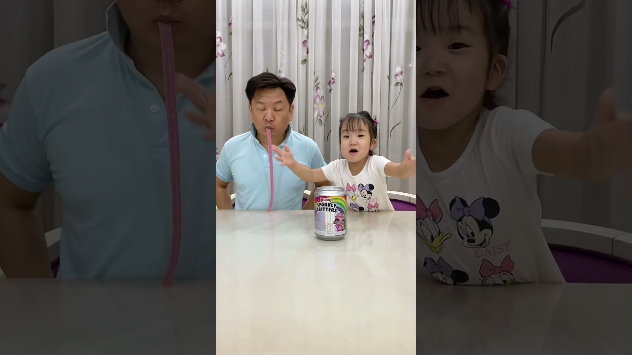 Dad wants her to win 🥰🎁LeoNata family #shorts TikTok