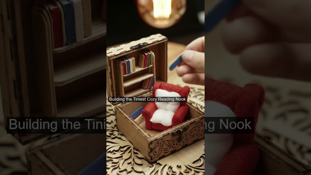 Building the Tiniest Cozy Reading Nook