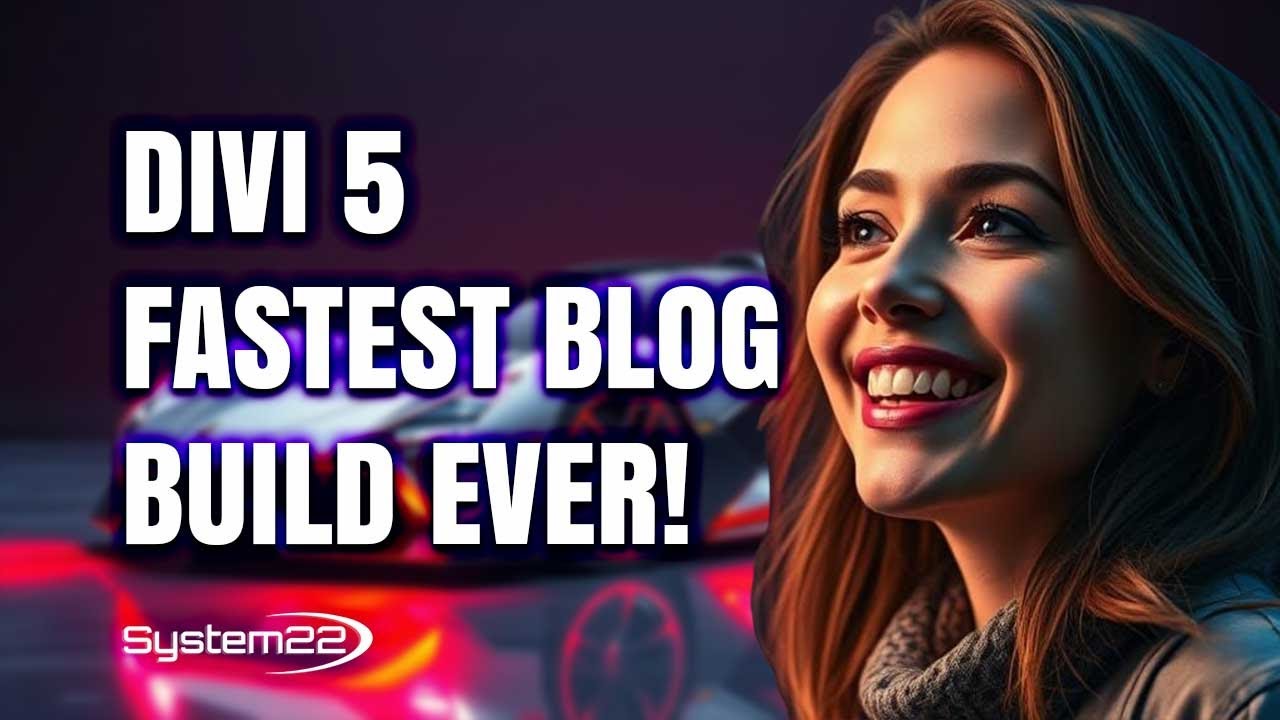 The Easiest Divi 5 Blog Page Ever — Made With ONE Simple Module!