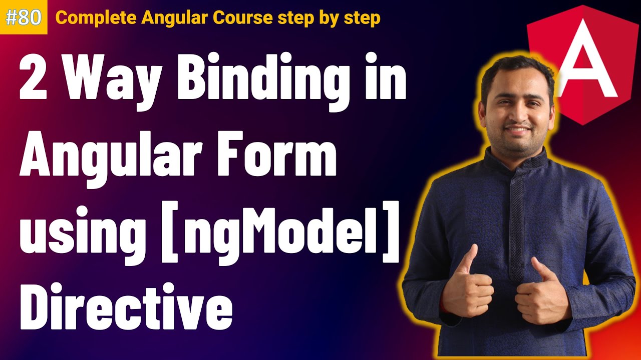 Angular two way data binding using ngModel Explained with example | Complete Angular Tutorial