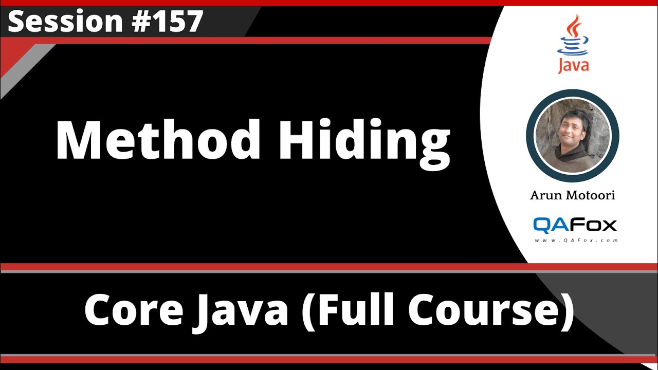 Java - Part 257 - Method Hiding