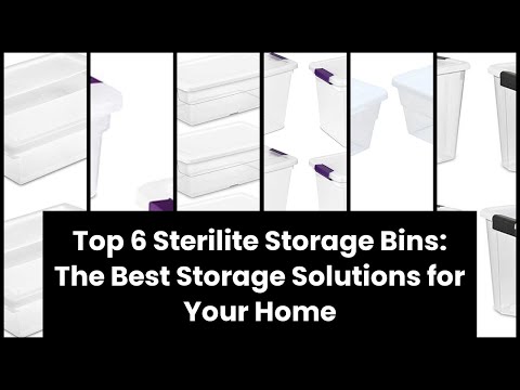 Sterilite storage bins: Top 6 Sterilite Storage Bins: The Best Storage Solutions for Your Home
