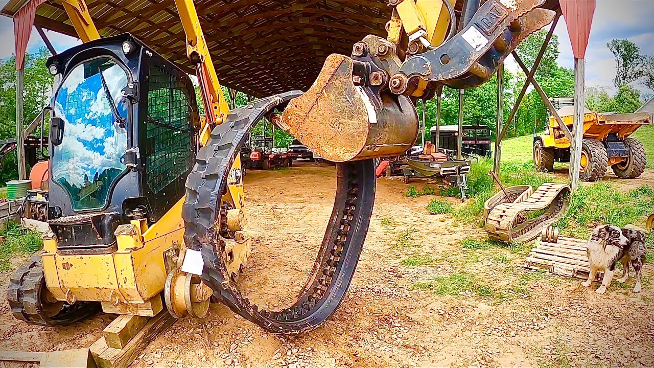 START TO FINISH! THE CAT 259D IS GETTING TRACKS AND SPROCKETS...