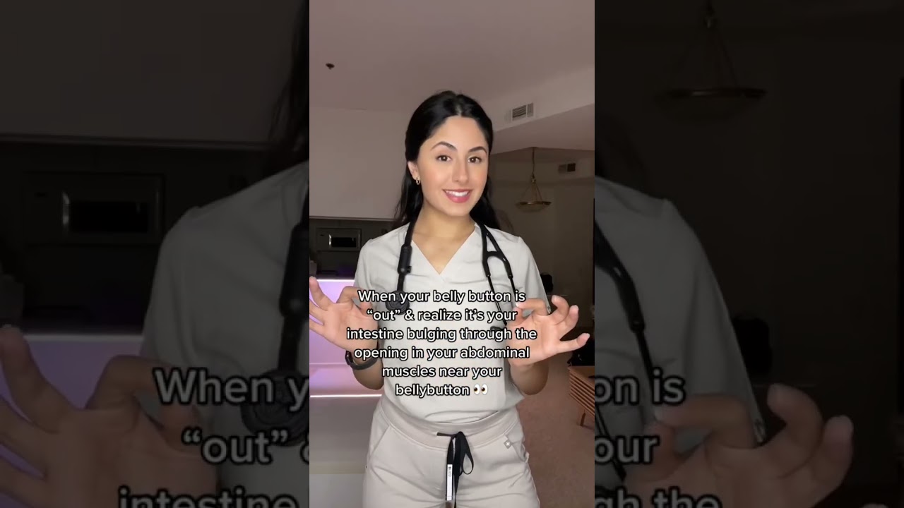 Doctor explains Outtie Belly Button!