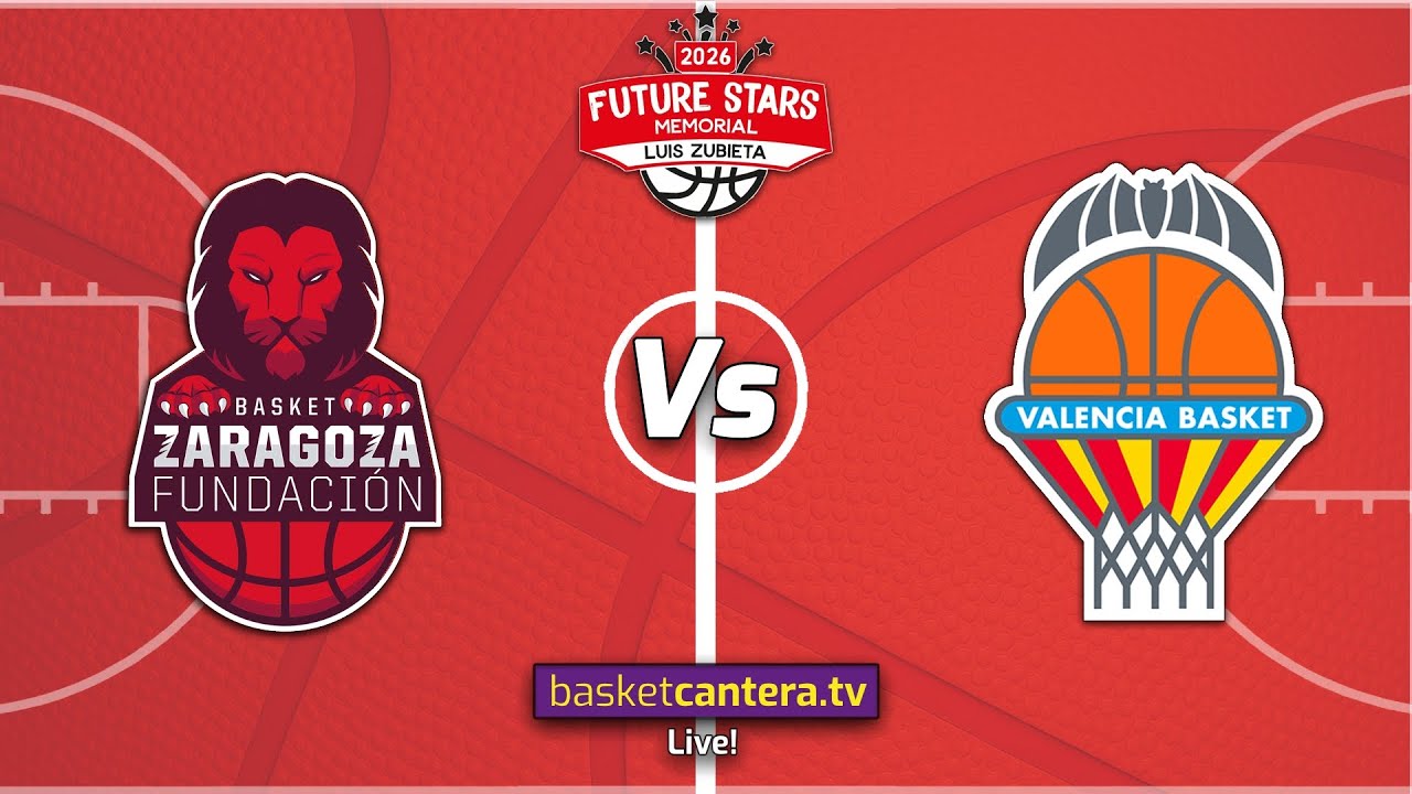 #Directo U14M ZARAGOZA BASKET vs VALENCIA BASKET.- Torneo Infantil masc ...
