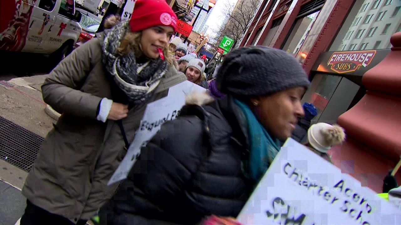 First Charter School Strike in U.S. To Continue