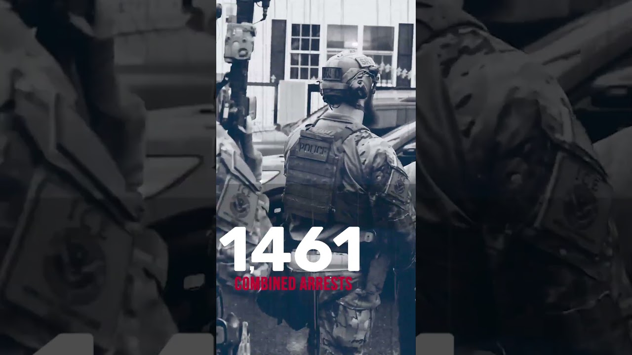 🚨Nearly 1,500 illegal aliens arrested by ICE during monthlong enforcement operation targeting