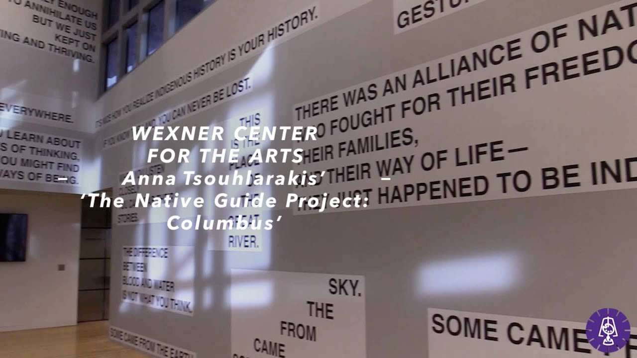 Native American artist Anna Tsouhlarakis unveils 'The Native Guide Project: Columbus'
