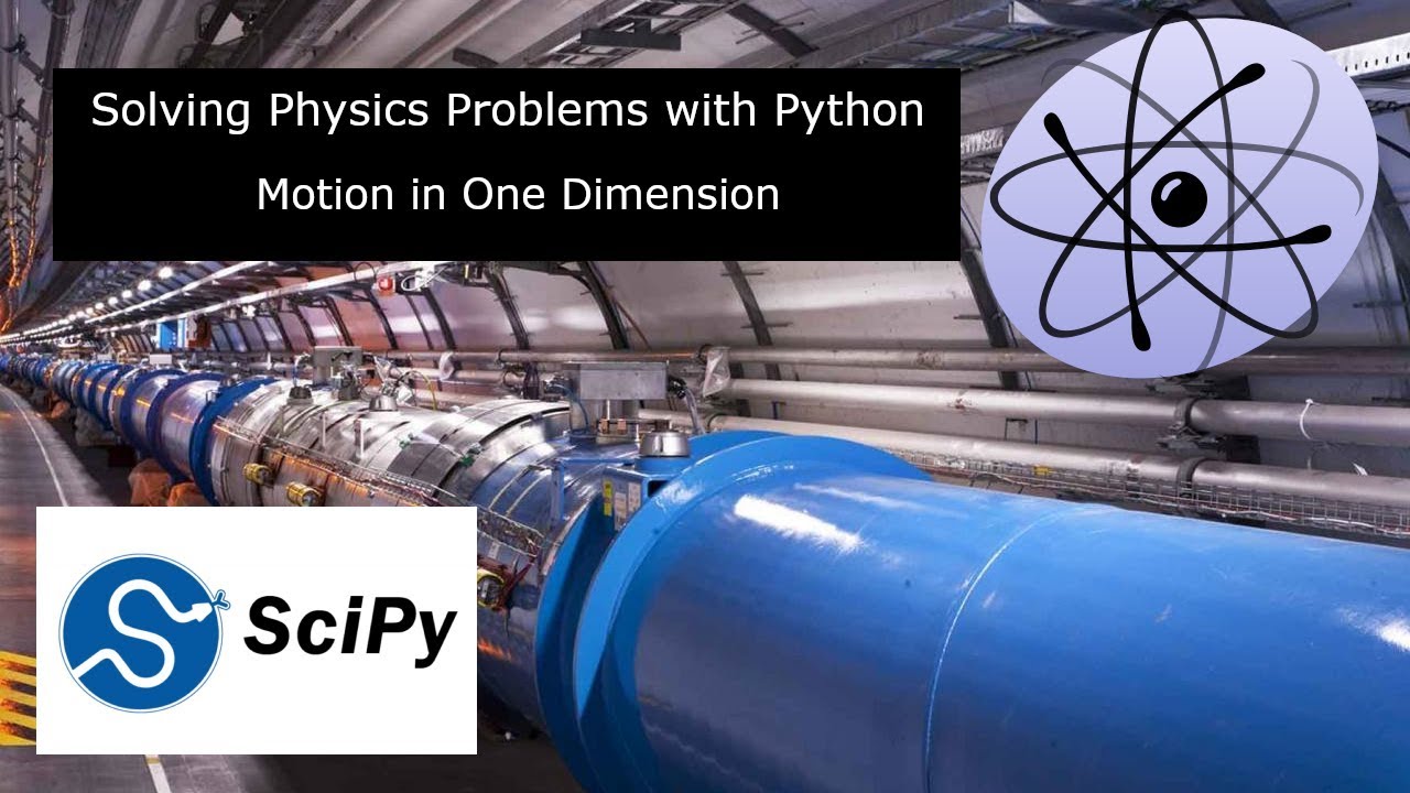 Solving Simple Physics Problems with Python/Scipy - Motion in one dimension