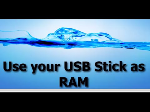 Improve your PC Performance using USB as RAM