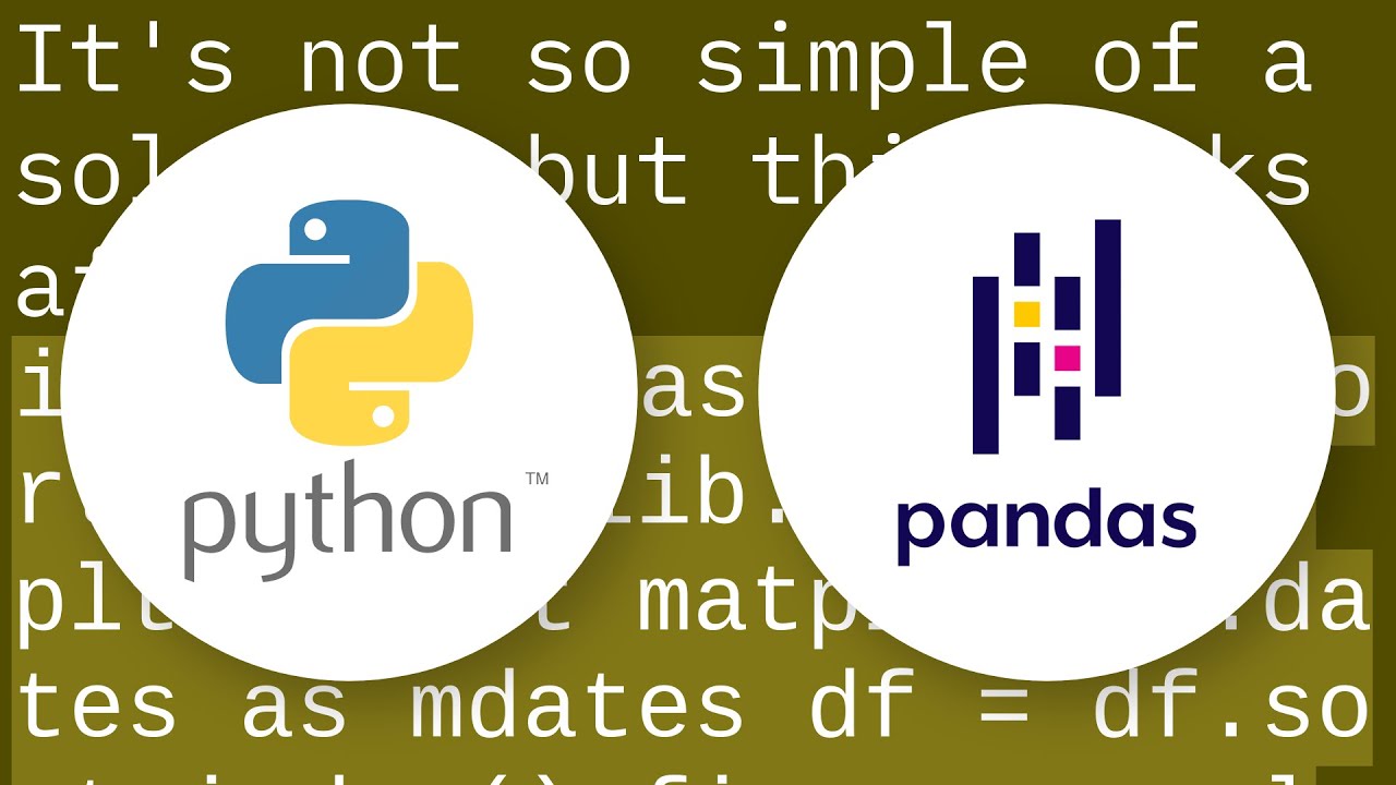 Plot dataframe with datetime index