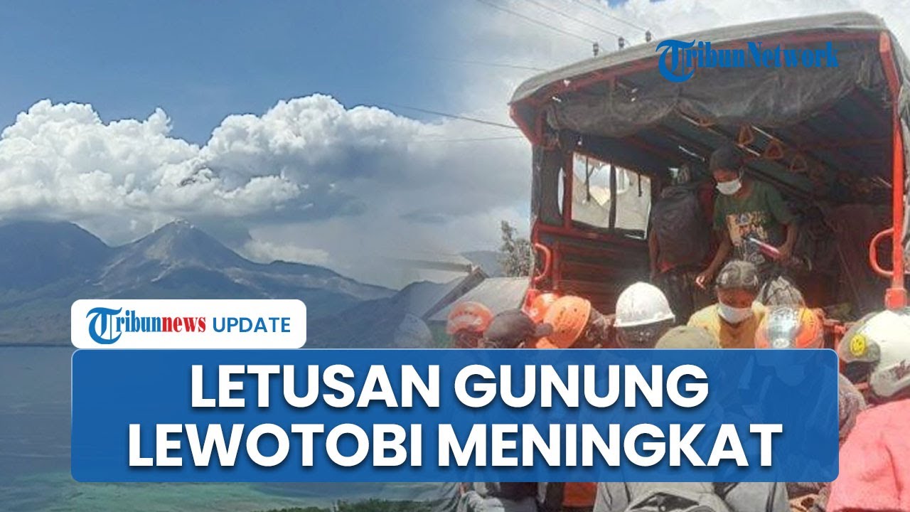Dampak Erupsi Kedua Gunung Lewotobi Laki-laki di NTT: Jalan Trans Maumere-Larantuka Ditutup ...