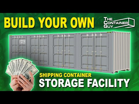 Using Shipping Containers as Self-Storage Facilities - Passive Income