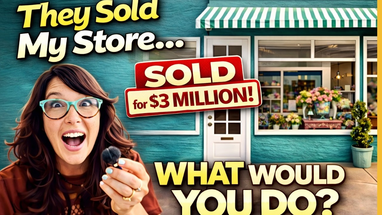 They Sold My Store for 3,000,000 Without Me! Are Brick & Mortar shops dying?