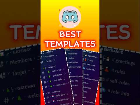 3 Best Free Discord Server Templates for YouTubers (Grow Your Community!)
