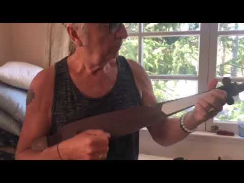 No Brand Hasapi 2 Stringed Fretless Boat-Shaped Lute of The | Reverb