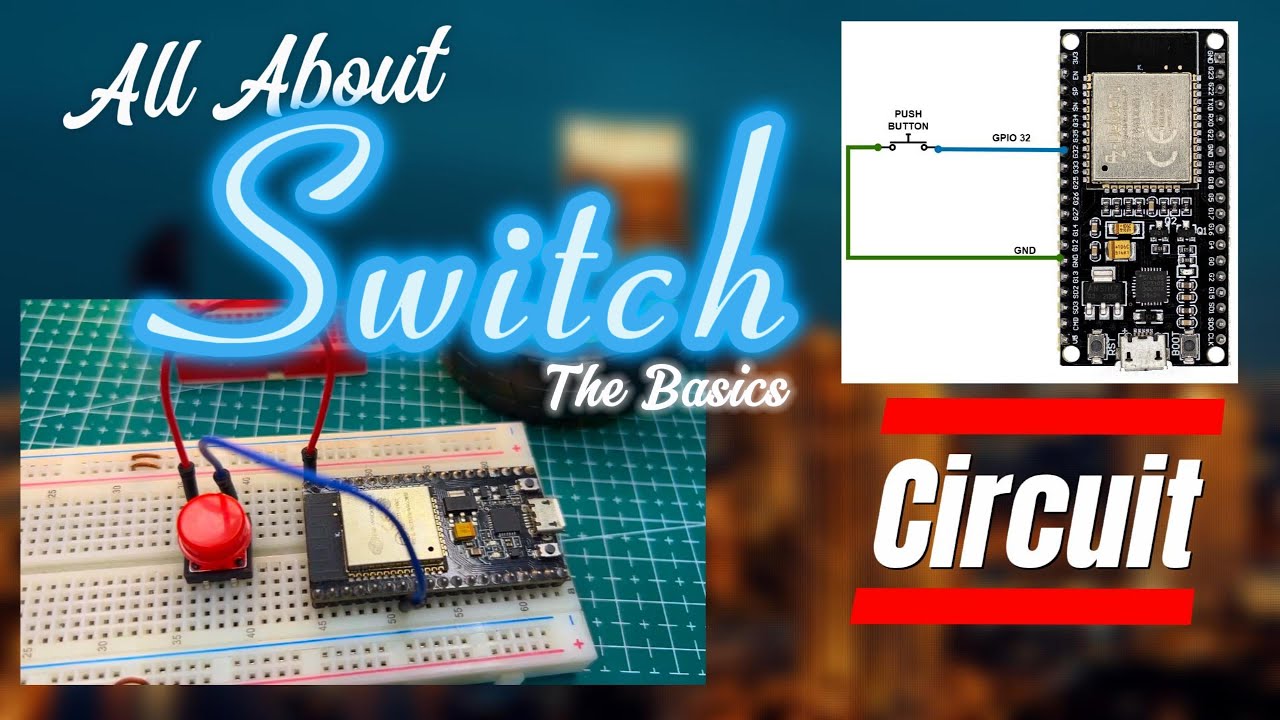 Learn How to Use Push Buttons with ESP32 in MicroPython! @roboninjaz ​