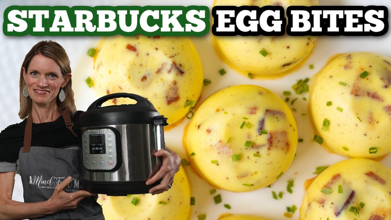 Instant Pot Egg Bites: Copycat Starbucks Sous-Vide Egg Bites