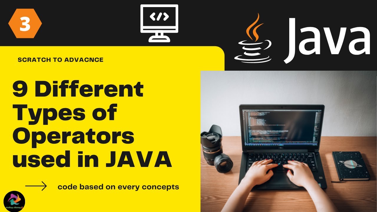 9 Different Operators in JAVA || Arithmetic operators || Java Part 3