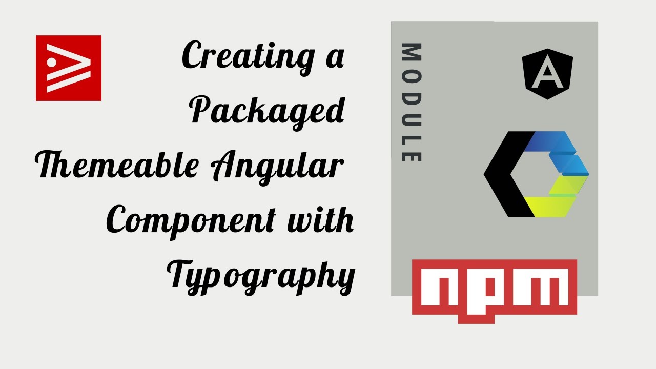 Customizing the Typography Theme for a Packaged Angular Component