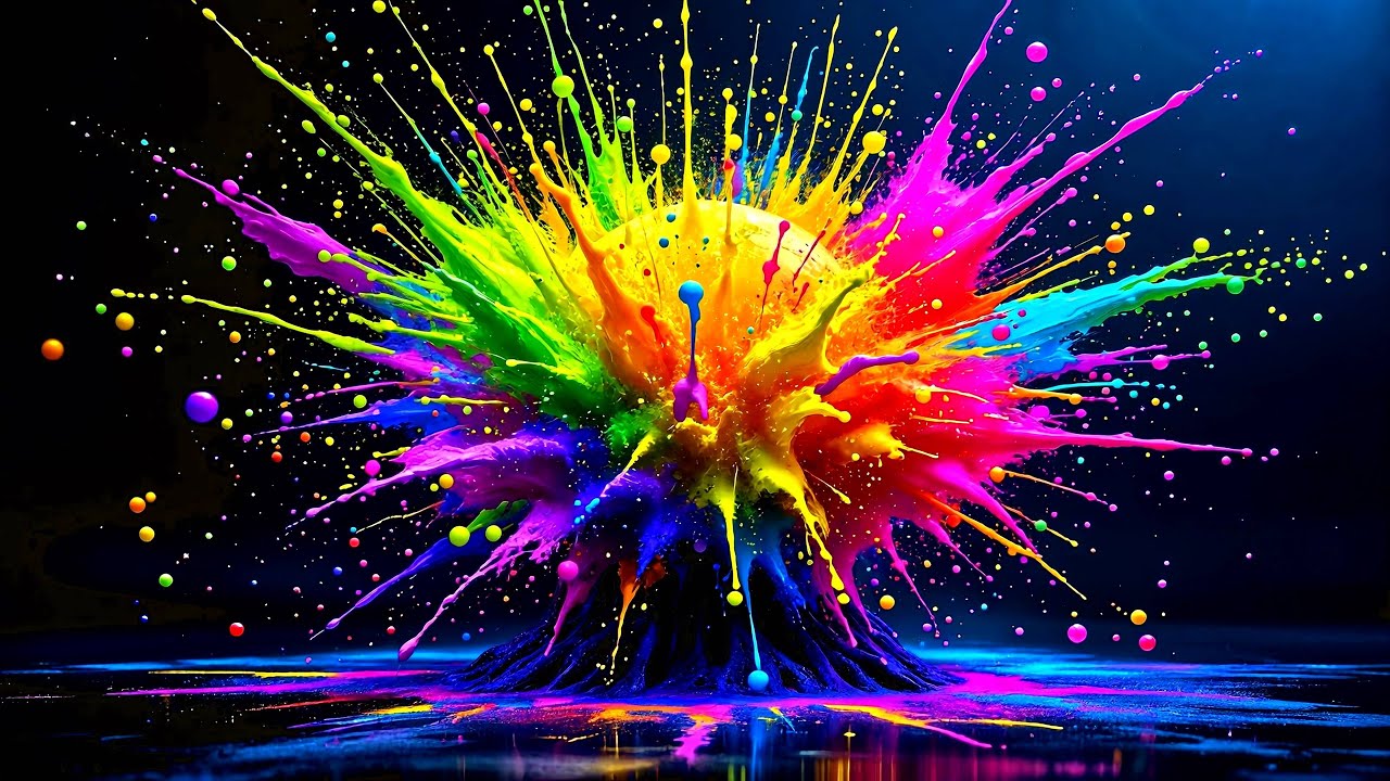 ✨ TV-SKÄRMSÄKARE Taktil rörelse 4K Abstrakt Sensory Delight | Bakgrundsbakgrund för flytande boll ✨