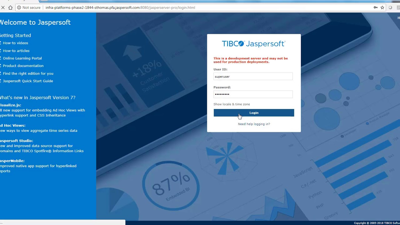 TIBCO Jaspersoft: Using Cassandra as a data source in JasperReports Server and Jaspersoft Studio