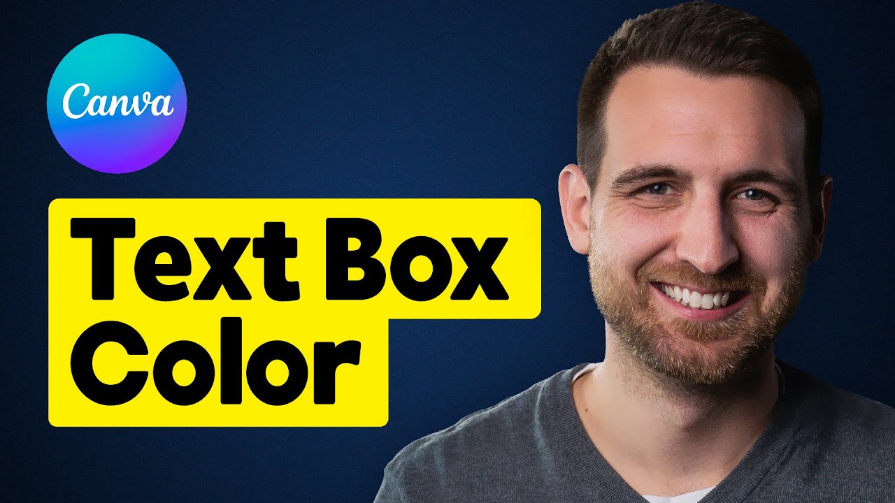 How to Fill Text Box Background Color in Canva