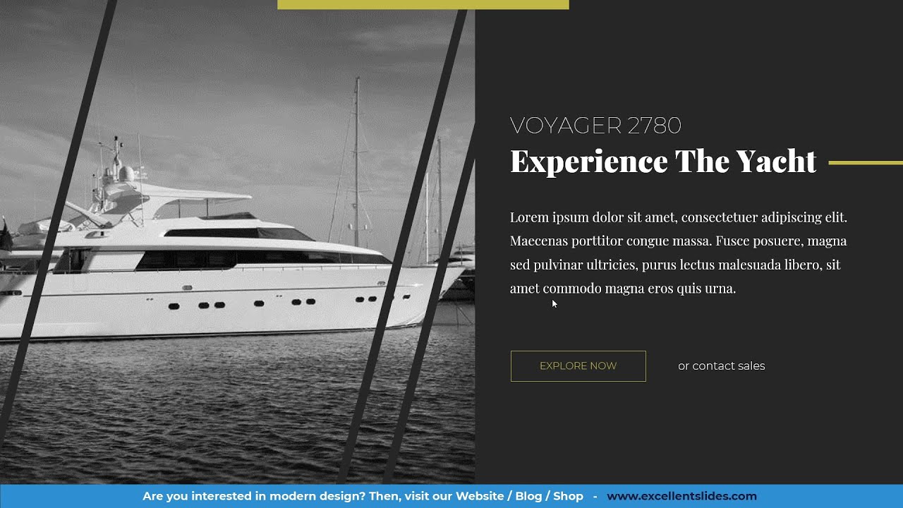 💎Exclusive Slide Design In PowerPoint (with serif fonts)