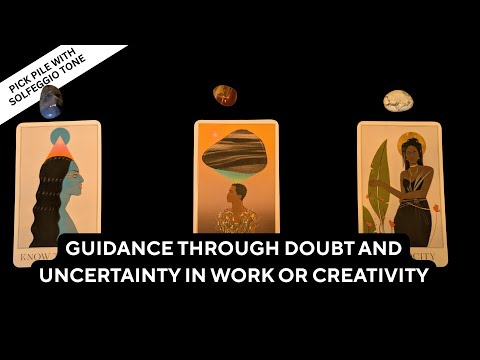 A message for your current doubts or uncertainty - Pick with Solfeggio - Timeless Tarot reading