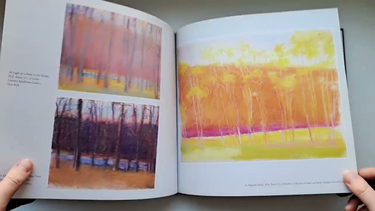 Wolf Kahn: pastels