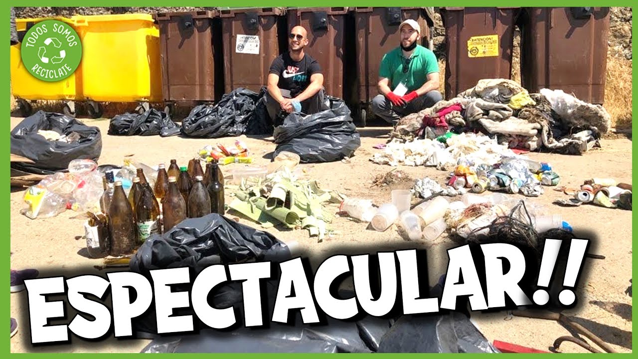 ✅ Organizamos RECOGIDA de RESIDUOS en TODOS SOMOS RECICLAJE y encontramos ¡ESO! ♻️