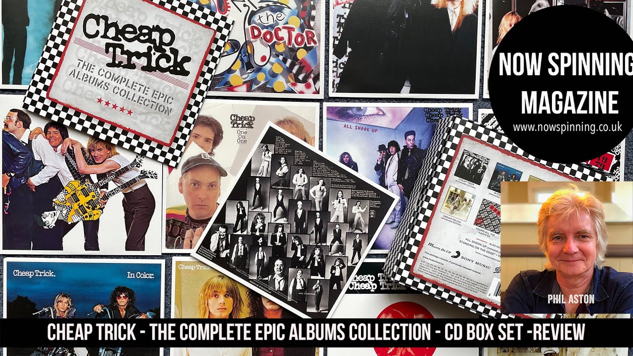 Cheap Trick: The Complete Epic Albums Collection: CD Box Set Unboxing Review