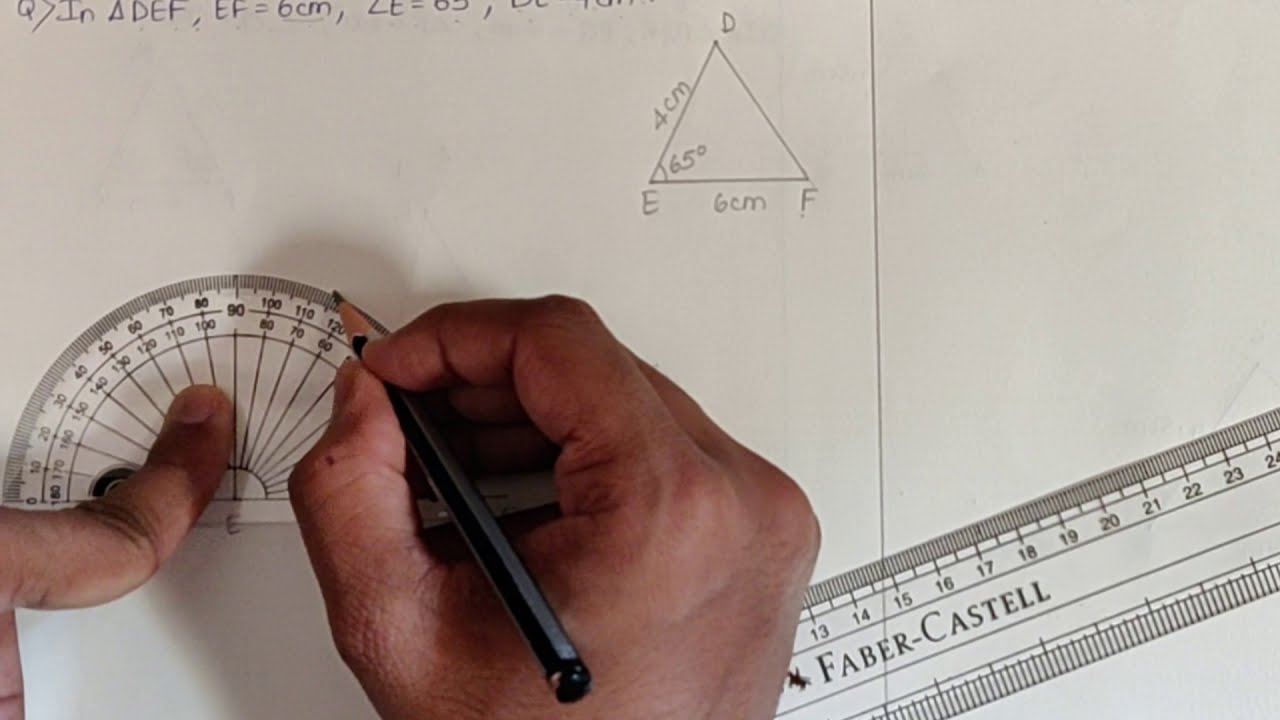 Basic Geometric Construction Video Tutorial for Std 9th & 10th