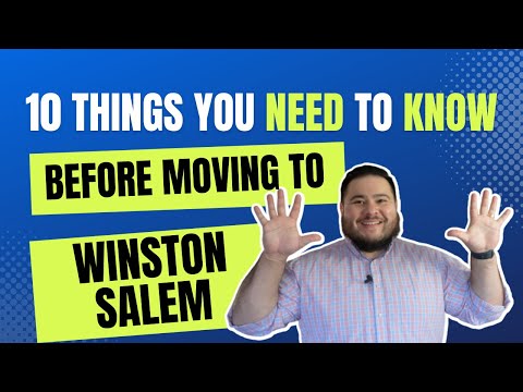 10 Things You NEED to Know BEFORE Moving To Winston Salem North Carolina