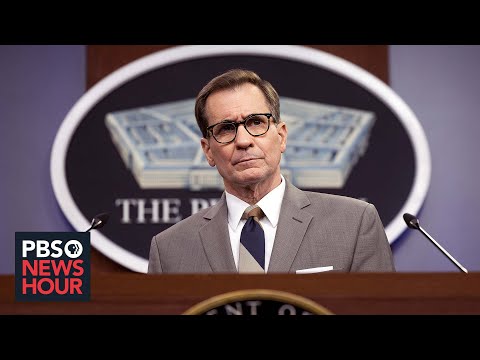 Pentagon spokesperson John Kirby: New U.S. military aid 'will help save Ukrainian lives'